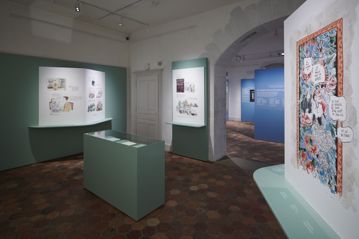 Ovide dans le Jura - L'étonnante histoire d'un papier peint - Château ...